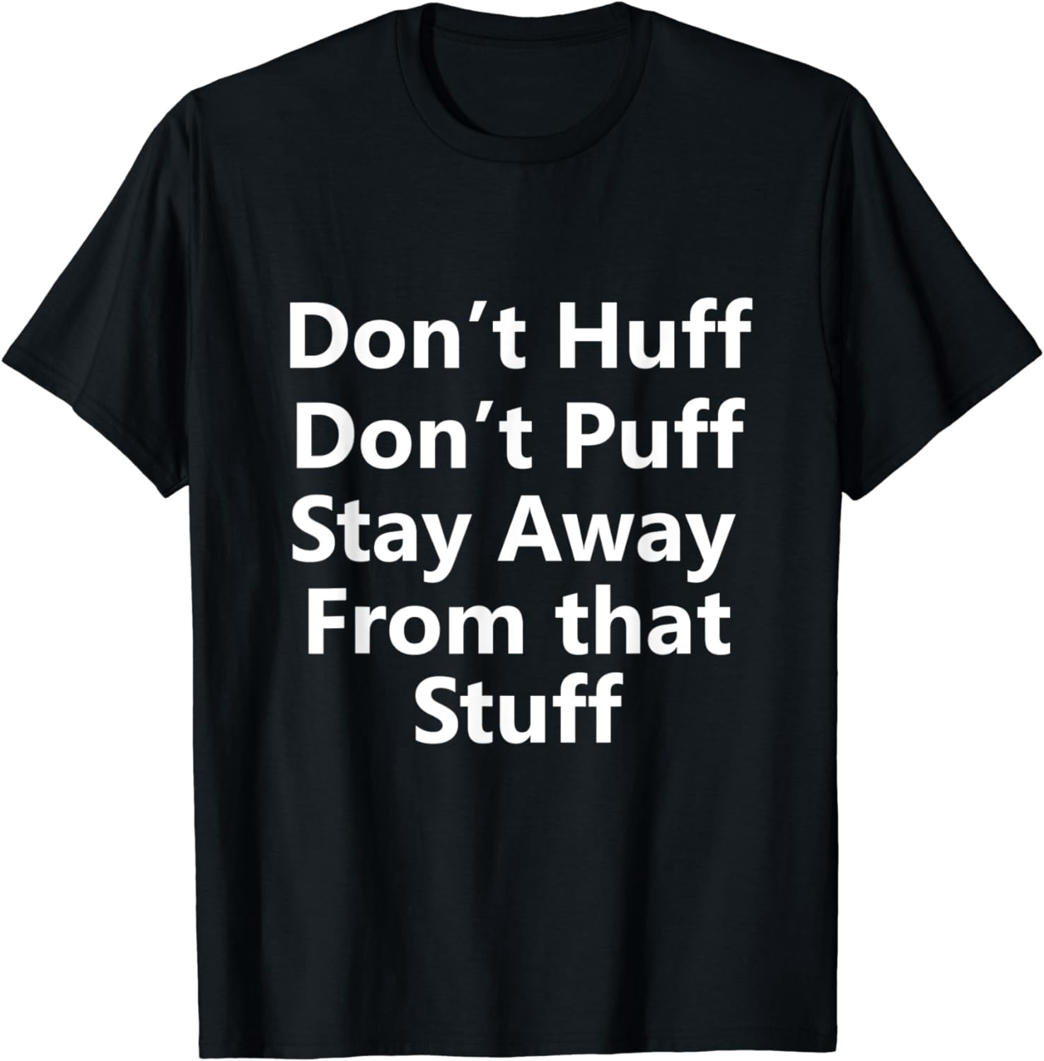 Stop No Anti Quit Smoking Smoke Cigarette Warning Symbol T-Shirt ...