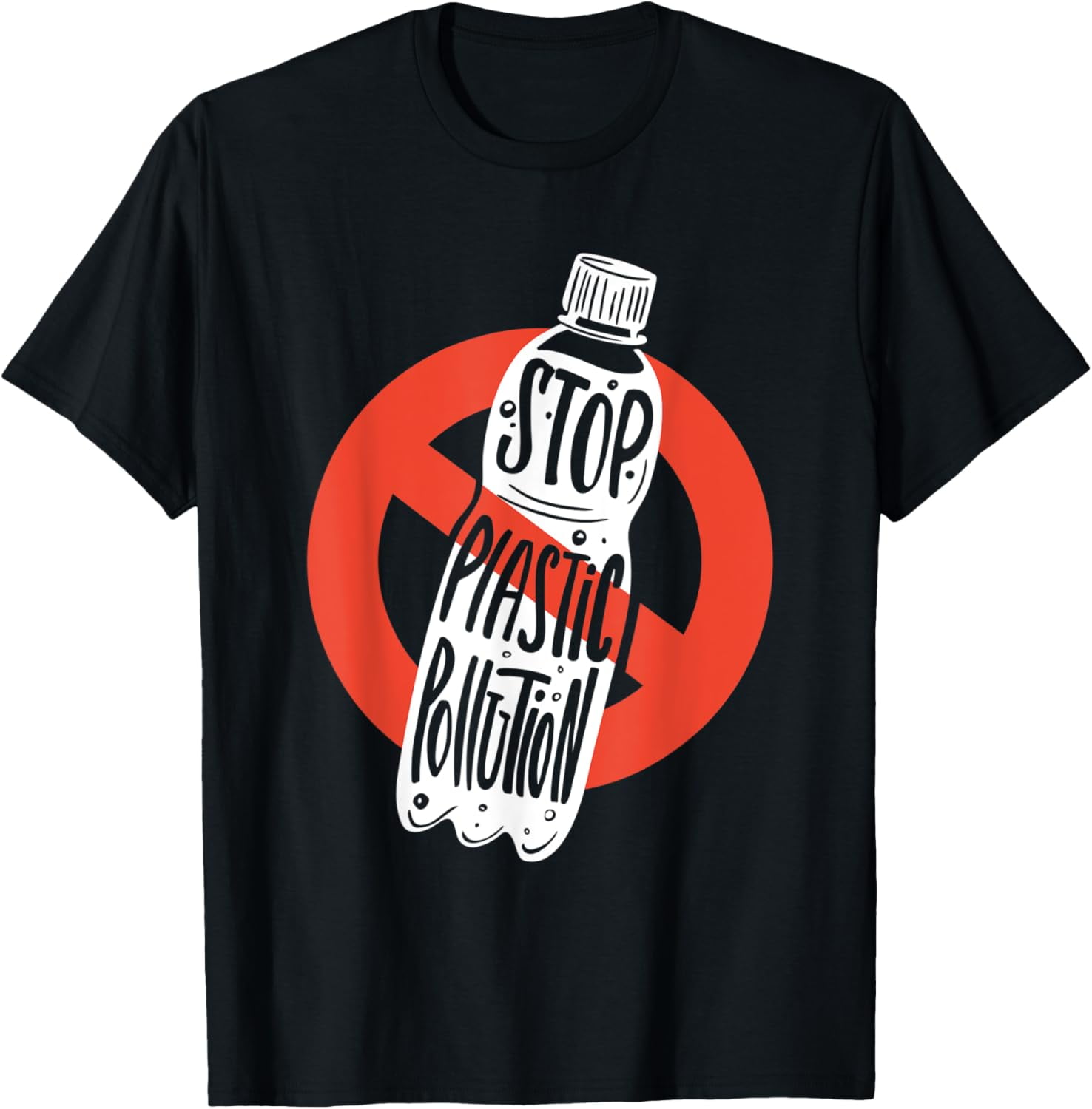 Stop Plastic Pollution, Ocean Pollution Awareness T-Shirt - Walmart.com