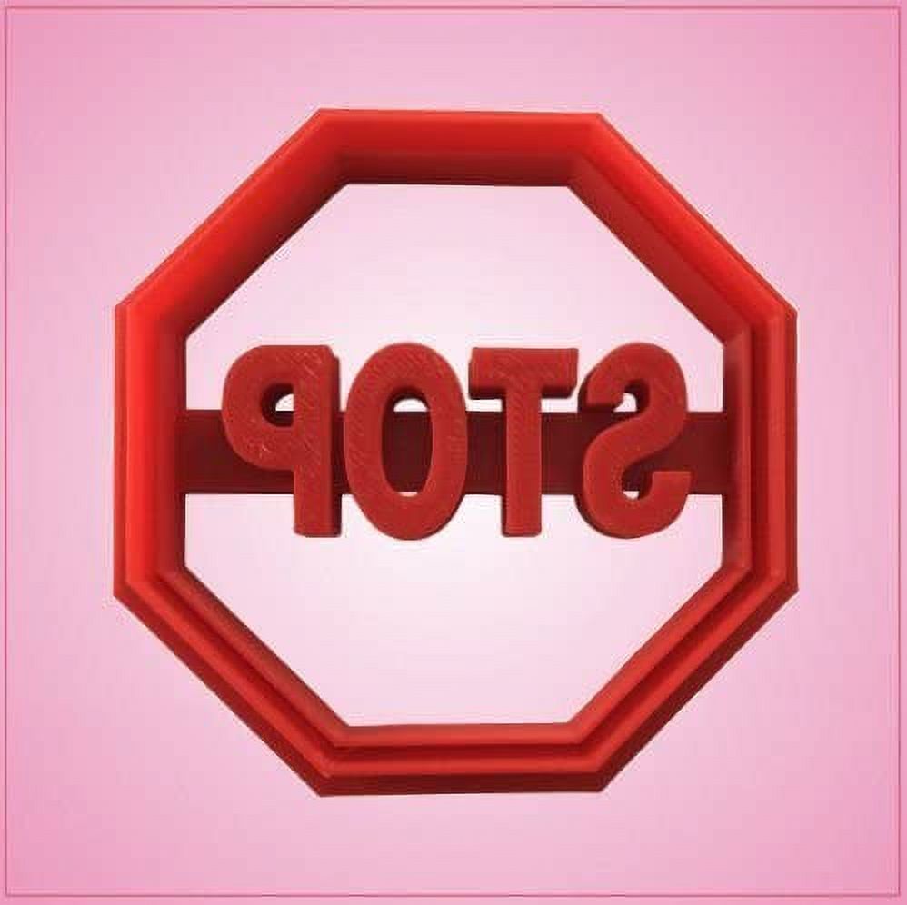 Stop Sign Cookie Cutter 3 inches across - Walmart.com
