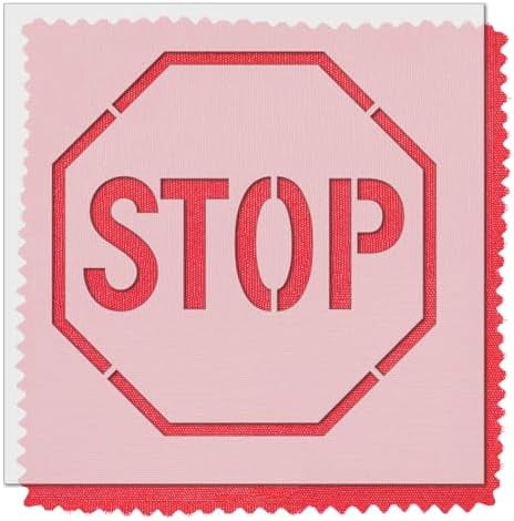 Stop Sign Stencil - Reusable for DIY Projects, Painting, Drawing ...