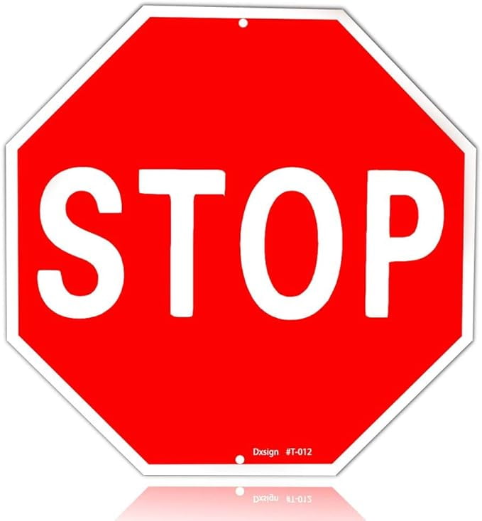 Stop Sign,Street Signs, Slow Warning Reflective Signs, Trippy Room ...