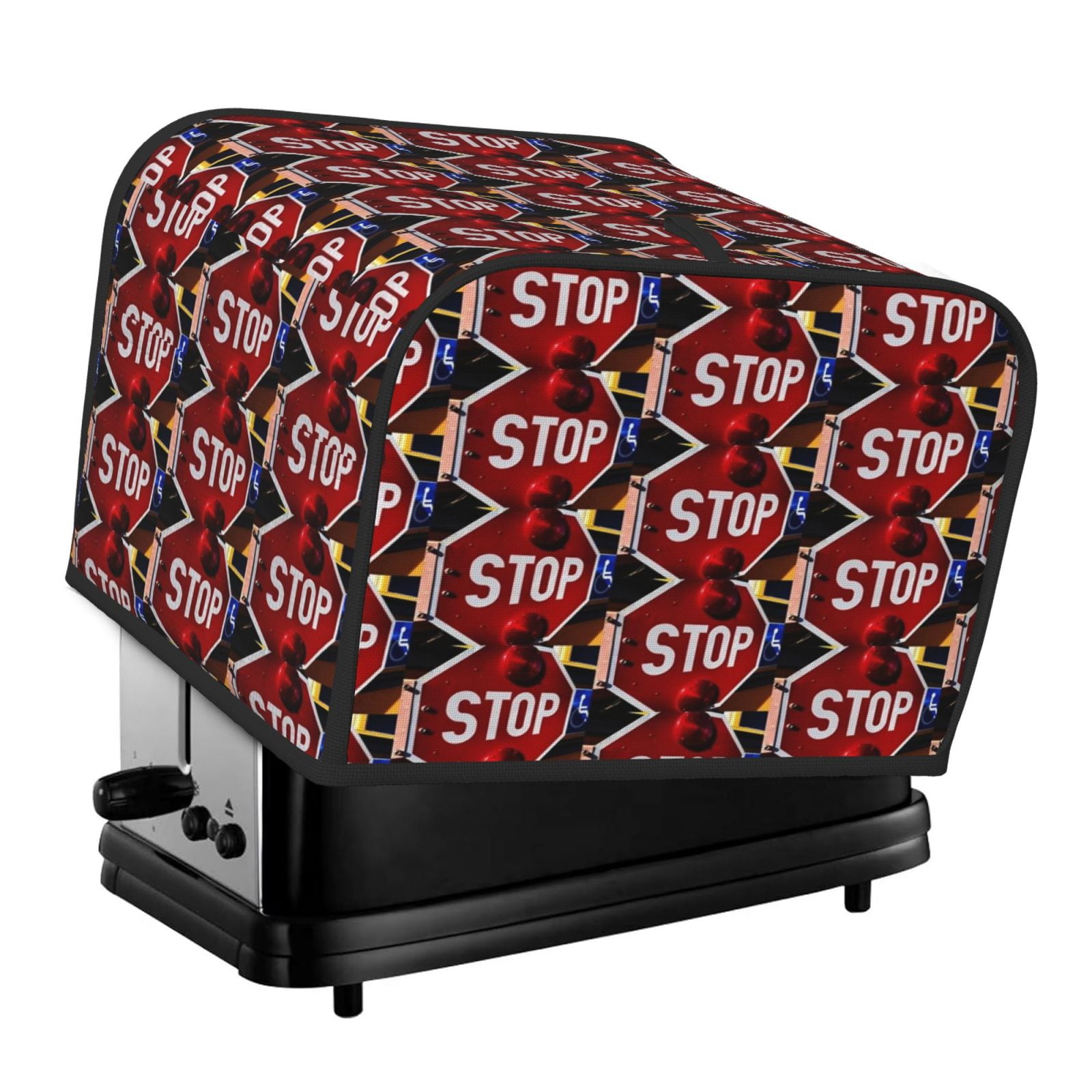 Stop Sign Toaster Cover No Base for 4 Slice Wide Slot,Toaster Oven ...