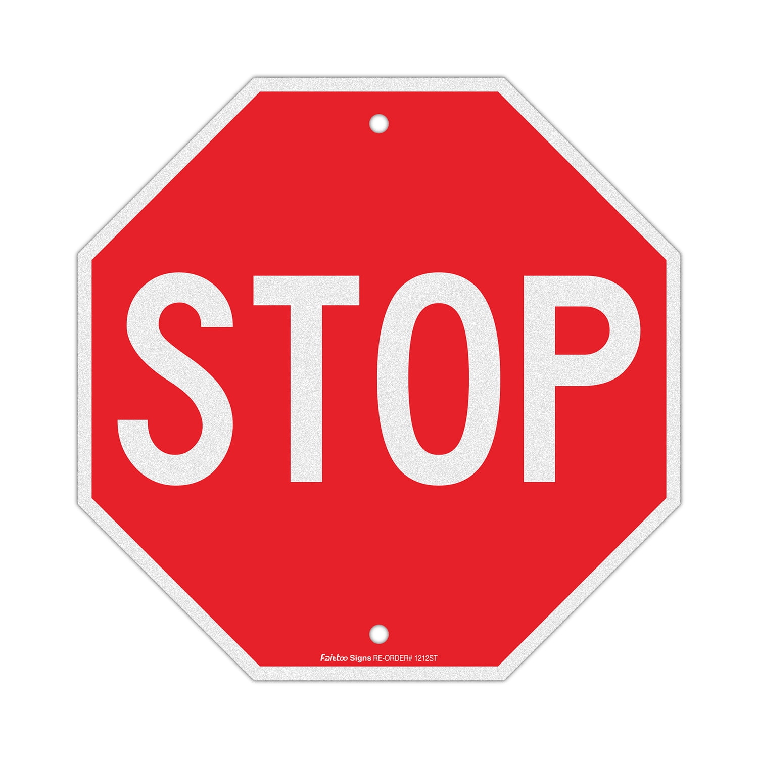 Stop Signs,18 x 18 Inches Octagon Engineer Grade Reflective Sheeting ...