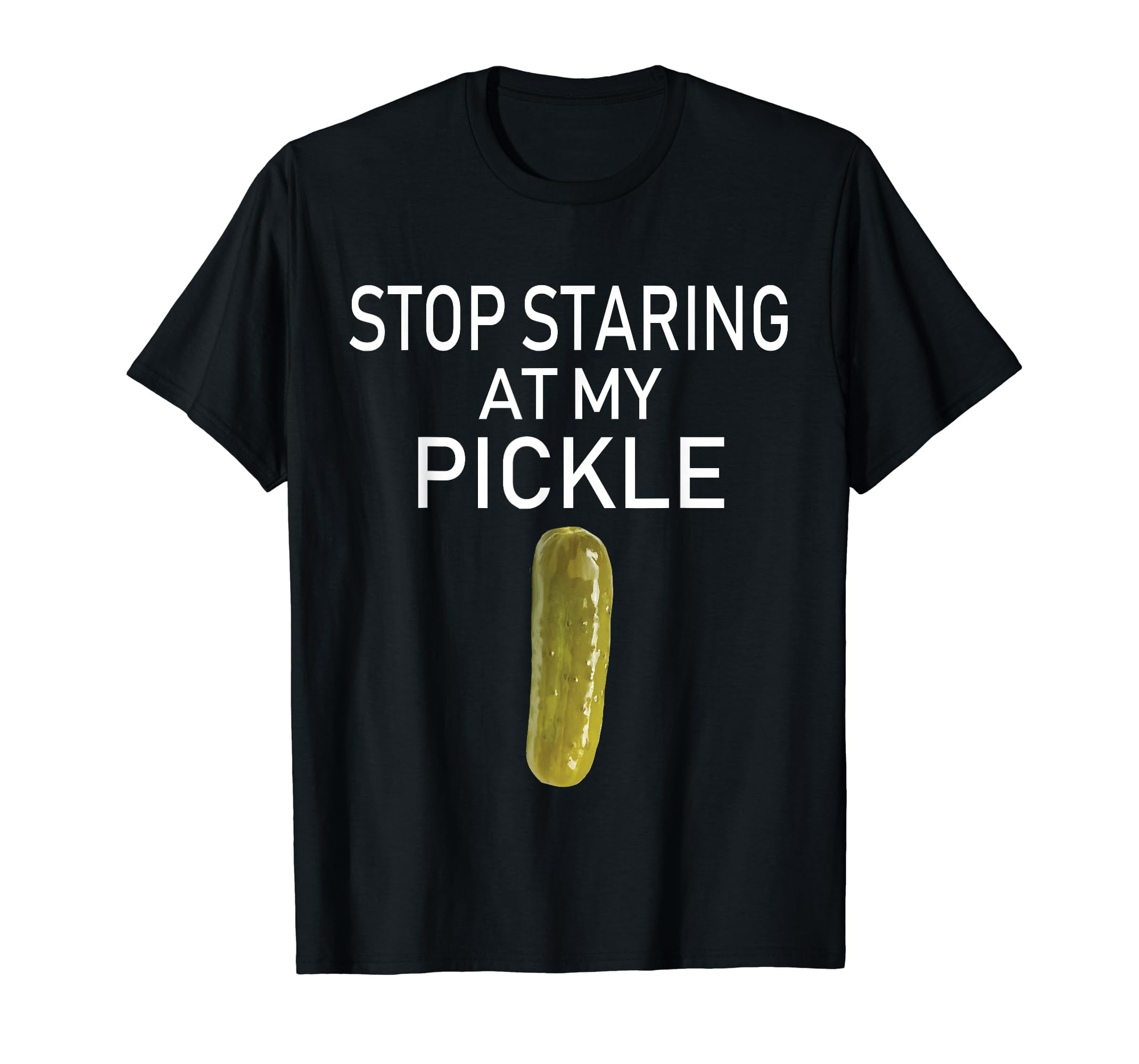 Stop Staring At My Pickle Dirty Adult Halloween Costume Idea Short ...