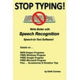 Stop Typing!: Write Better with Speech Recognition Speech-To-Text ...