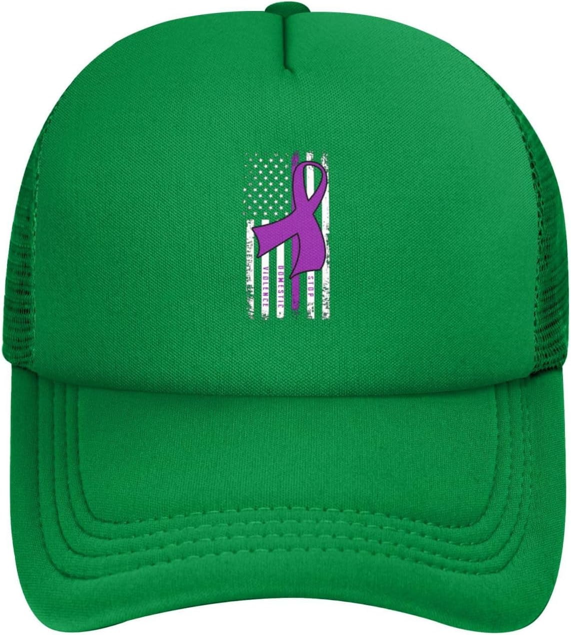 Stop Violence Flag Domestic Violence Awareness Trucker Hat - Walmart.com