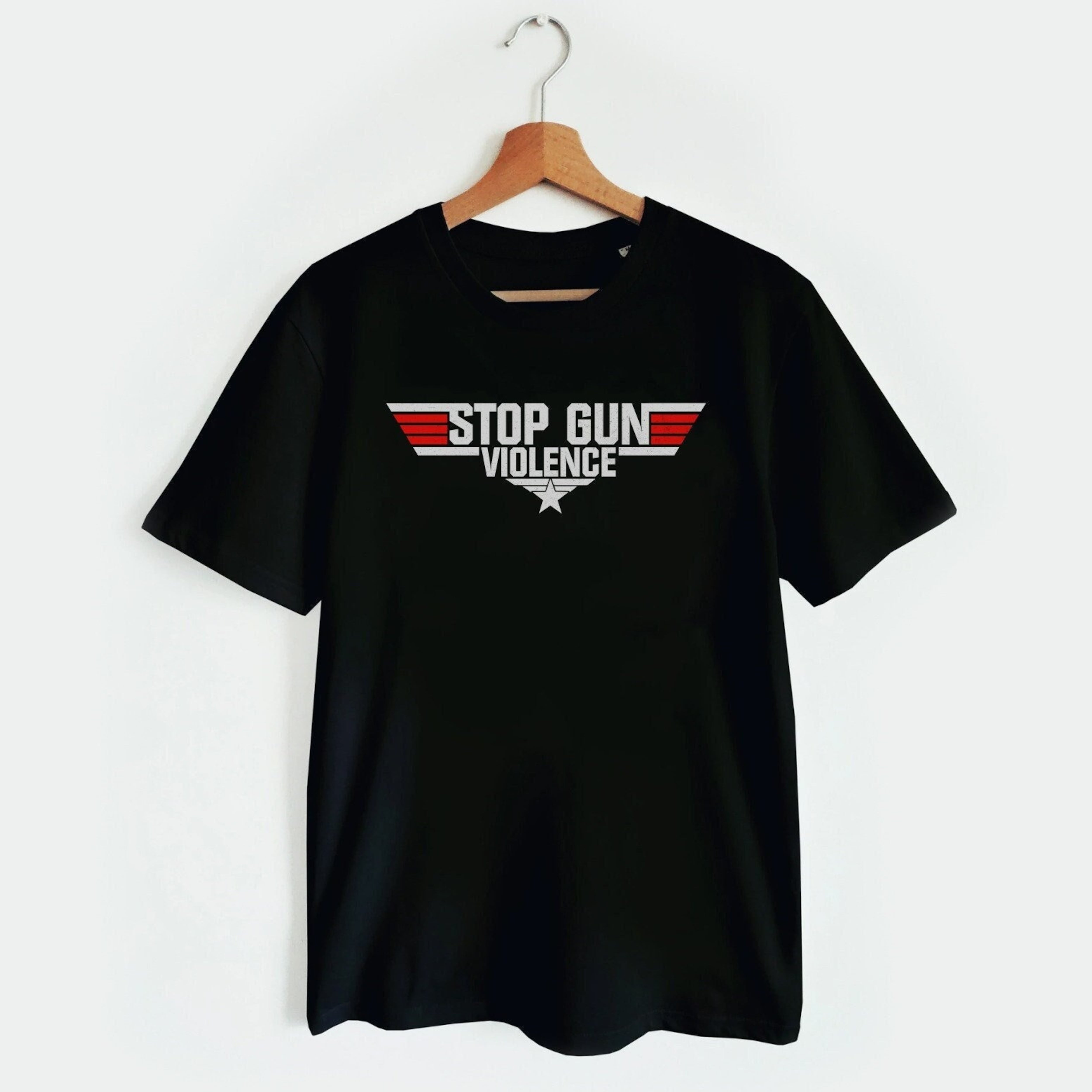 Stop gun violence shirt gun shot awareness USA wear orange shirt gun ...