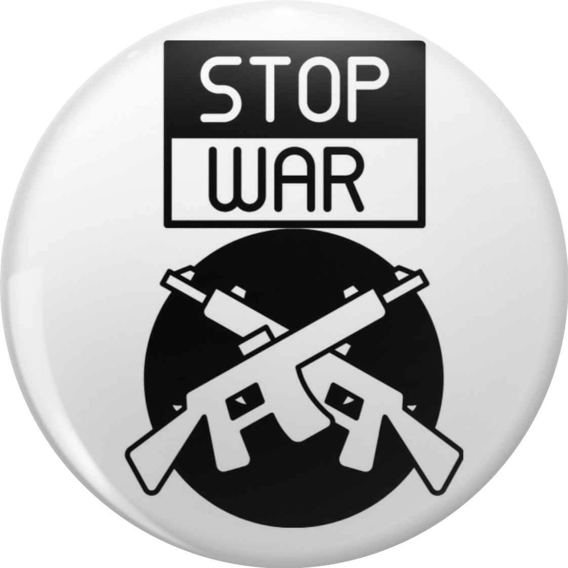 Stop war Pin Lapel Pin Brooch Steel Pins Badge 0.75" - Walmart.com