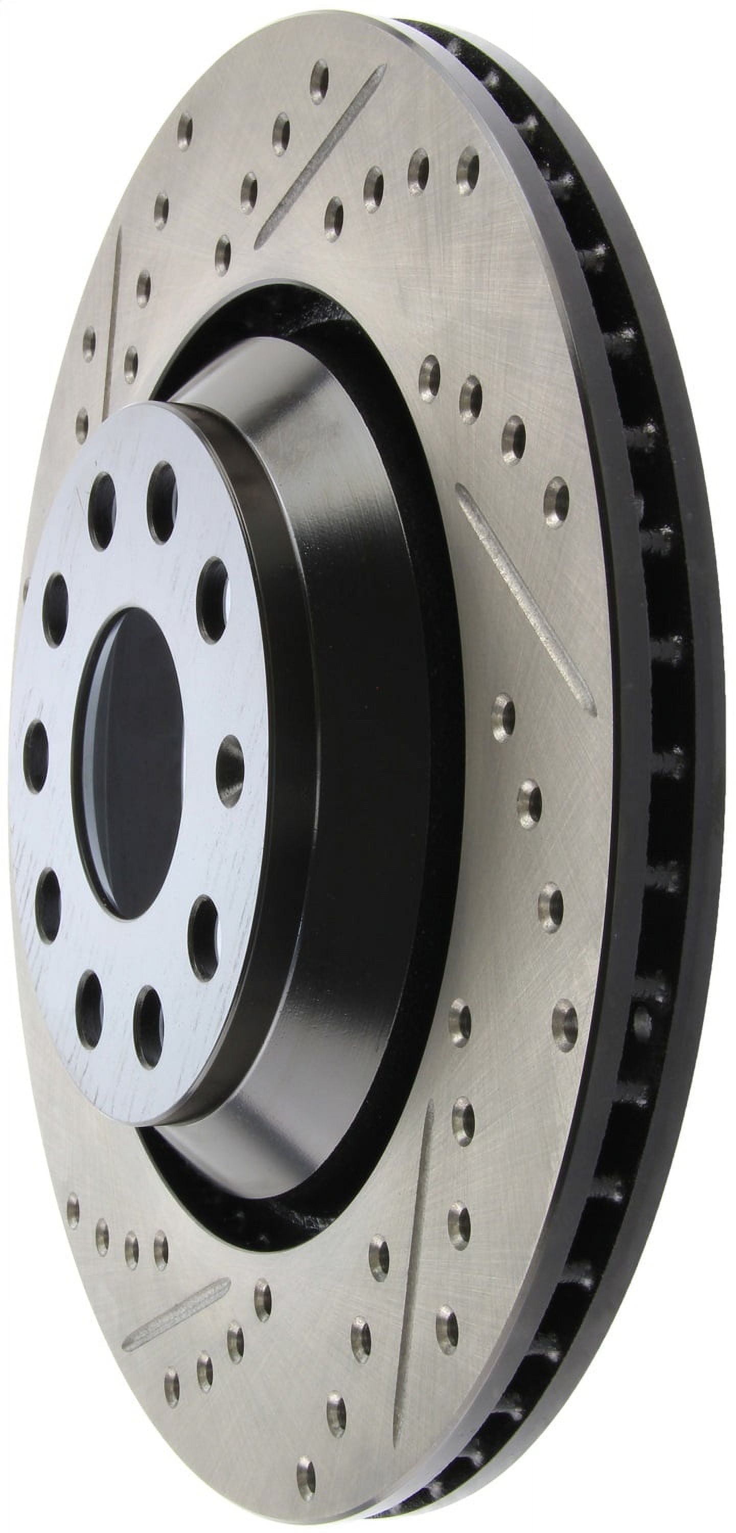 StopTech 09 VW Passat CC / 06-09 Passat Slotted & Drilled Right Rear ...