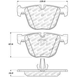 StopTech 309.09190 StopTech Sport Brake Pads; - Walmart.com