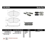 StopTech 309.09290 StopTech Sport Brake Pads; - Walmart.com
