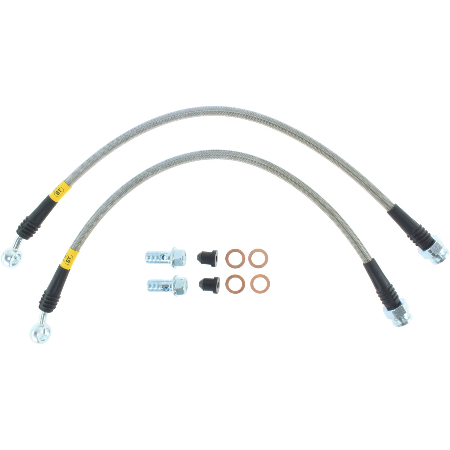 StopTech 97-03 Chevrolet Corvette Stainless Steel Front Brake Line Kit ...