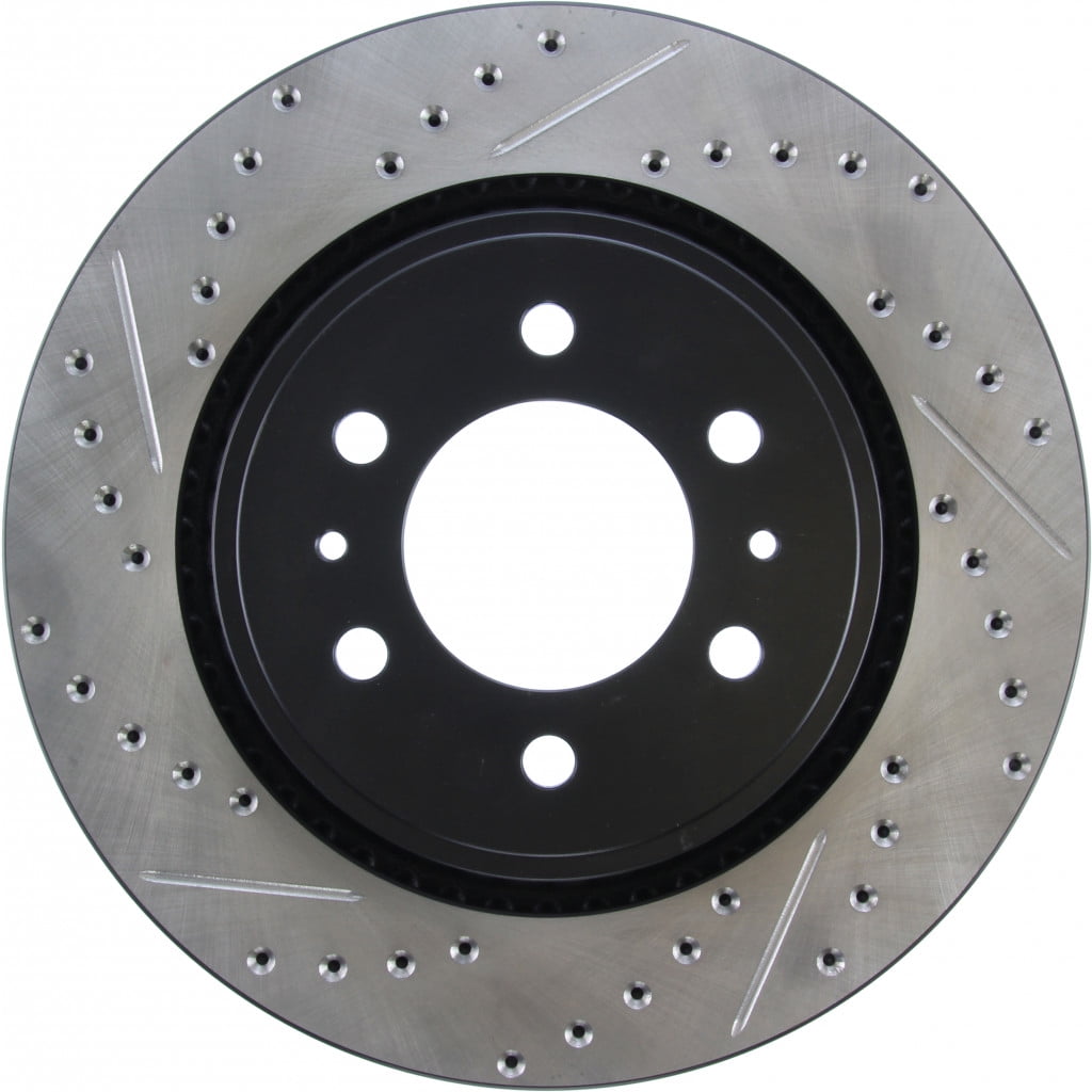 StopTech Ford F-150 2010-2020 Slotted & Drilled Sport Brake Rotor | 127 ...