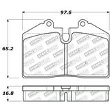 StopTech Performance ST-40 4 Piston Front Caliper Brake Pads - Walmart.com