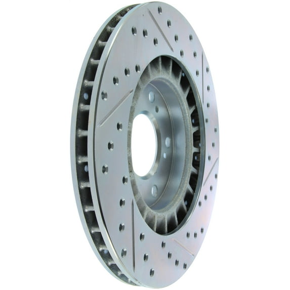 StopTech Select Sport 2000-2009 Honda S2000 Drilled and Slotted Front ...