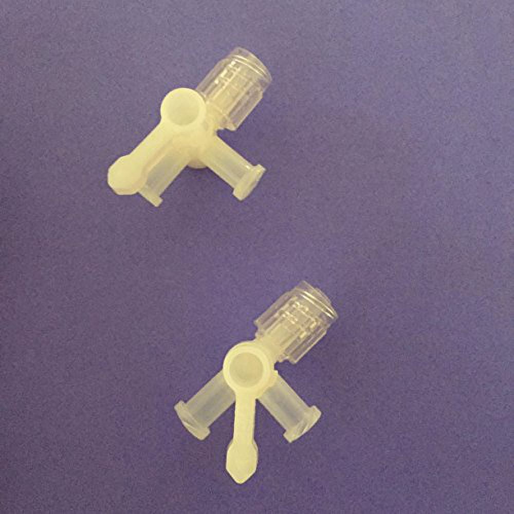 Stopcocks (Per Pack 50), 3-Way Nylon Stopcocks with Clear PC Lock ...