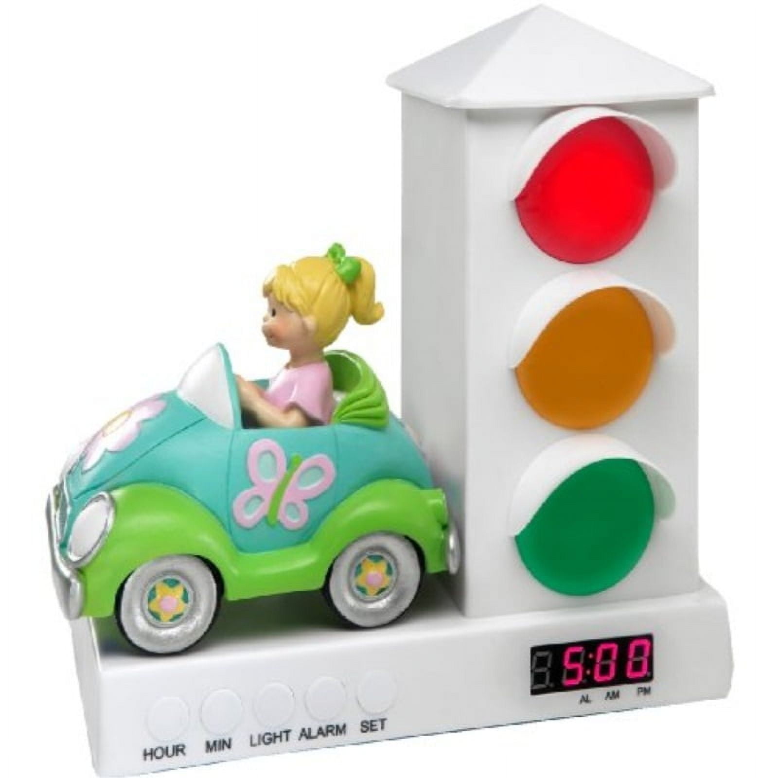 Stoplight Sleep Enhancing Alarm clock for Kids, groovy car with ...