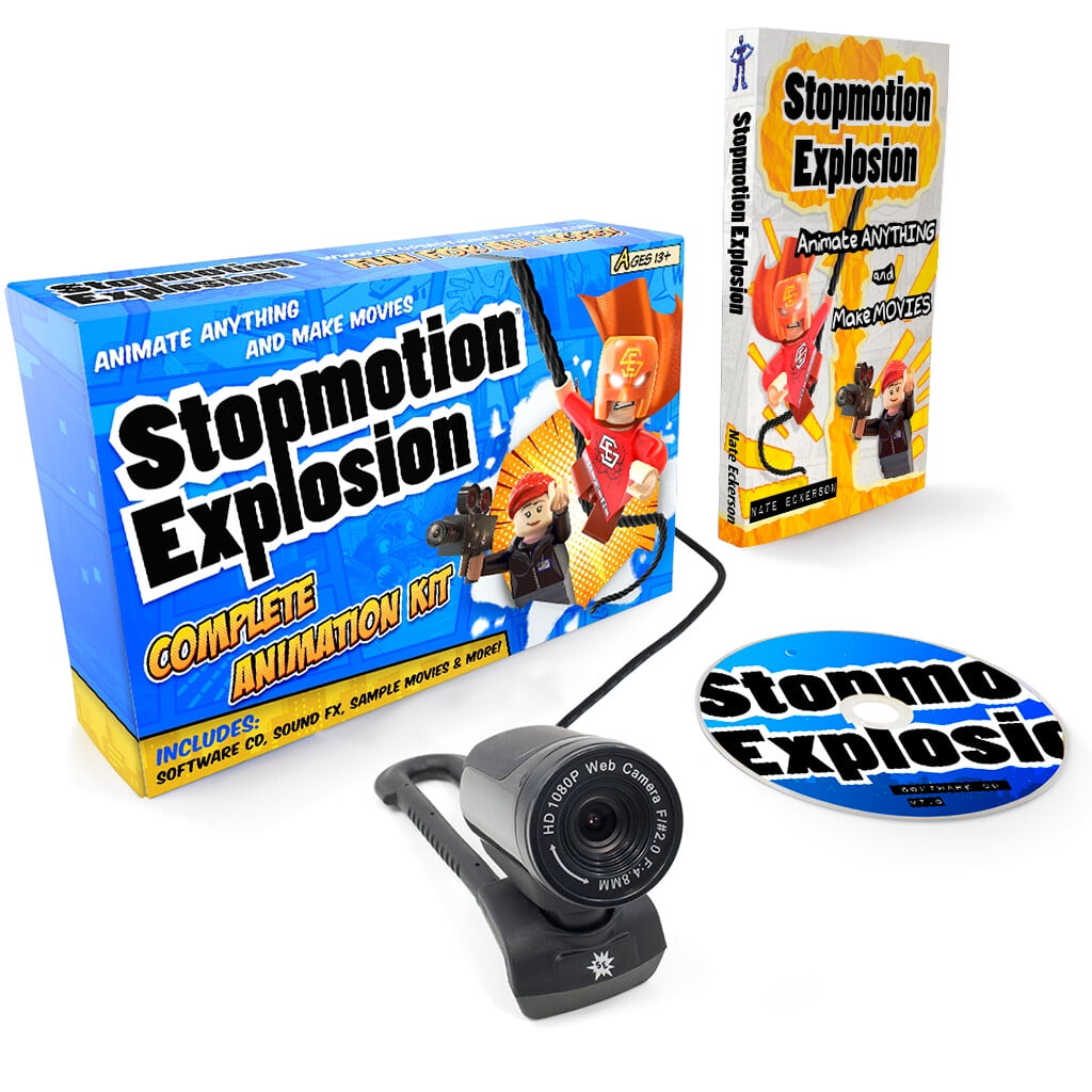 Stopmotion Explosion: Stop Motion Animation Kit with Full HD 1080P ...