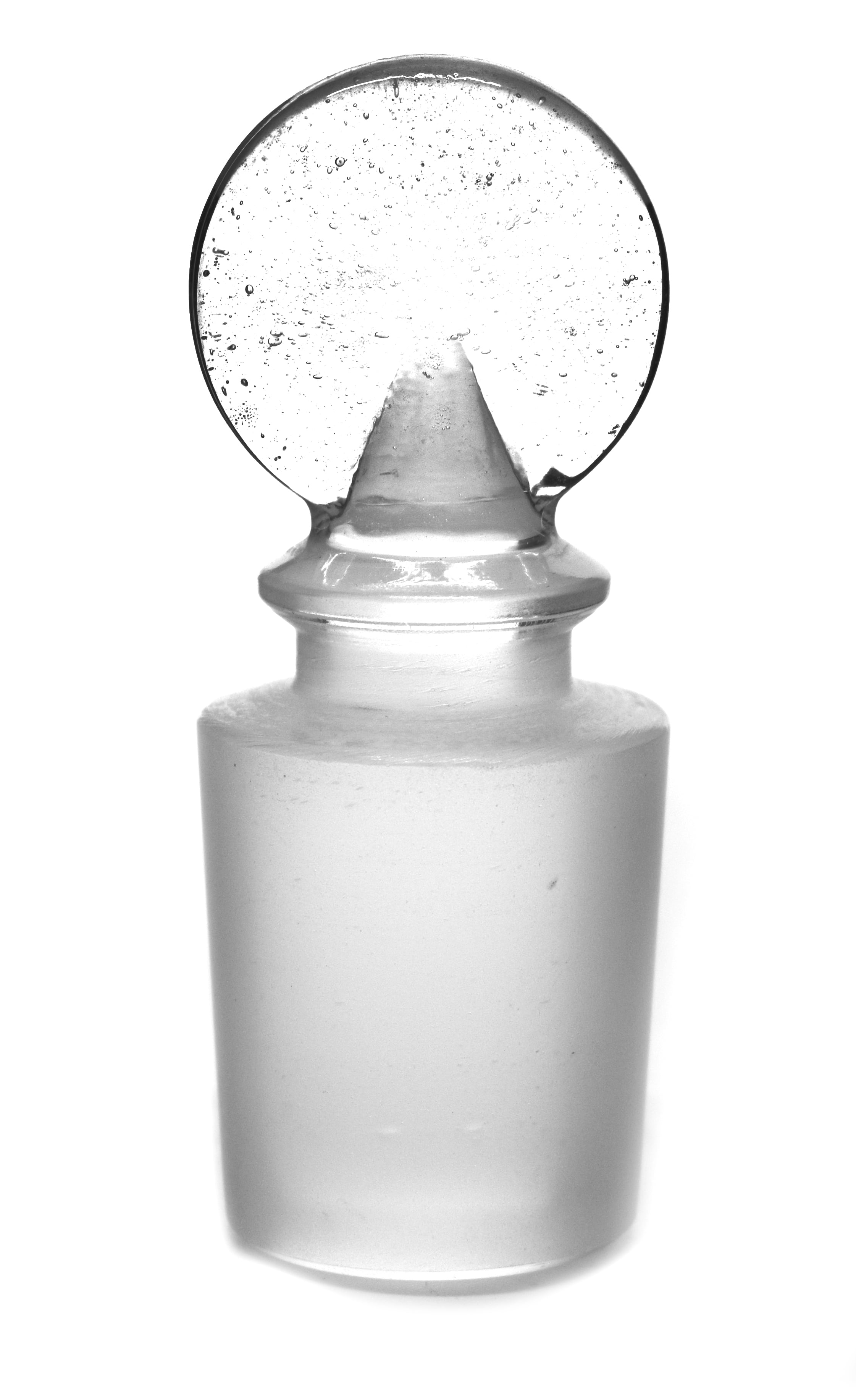 Stopper - Penny Head, Solid Cone, Made of Borosilicate Glass, Size 29/ ...