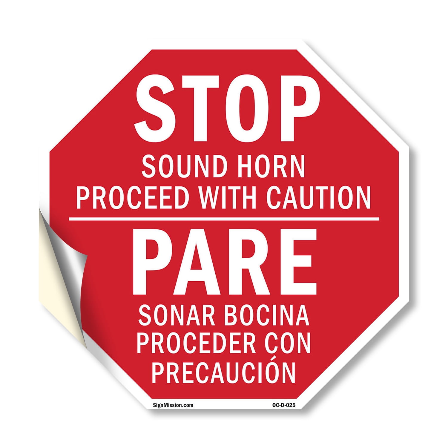 Stopsound Horn Proceed with Caution Pare Sonar Bocina Proceder Con ...