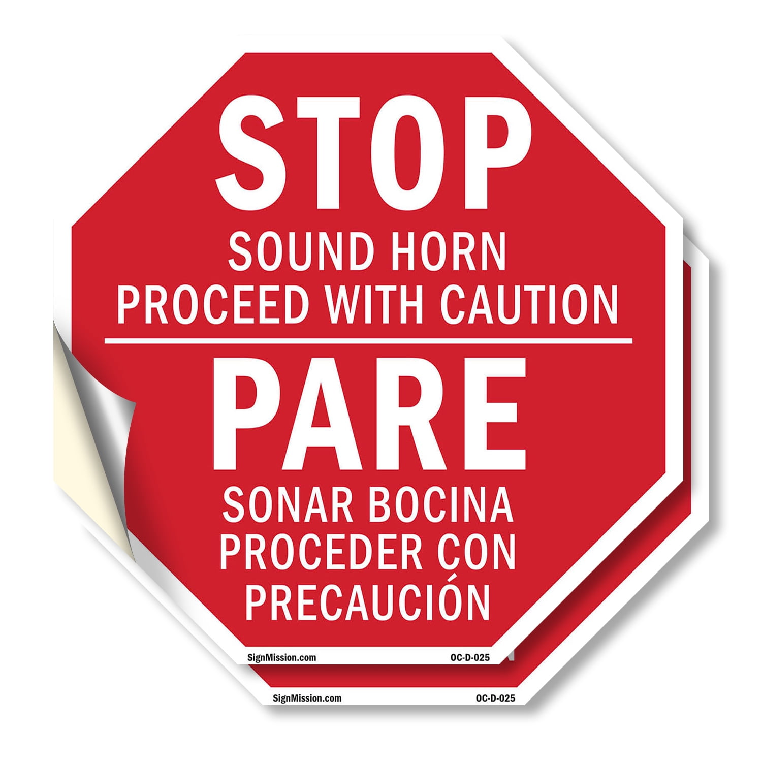 Stopsound Horn Proceed with Caution Pare Sonar Bocina Proceder Con ...