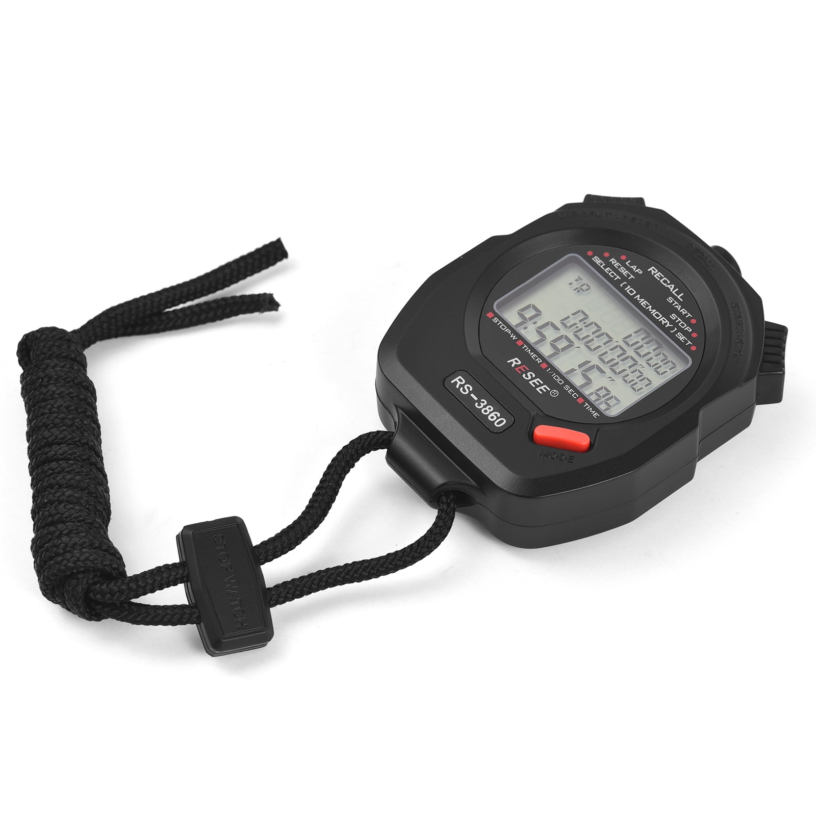 Stopwatch,Display Screen Stopwatch 3 Rows Display Stopwatch 60 ...