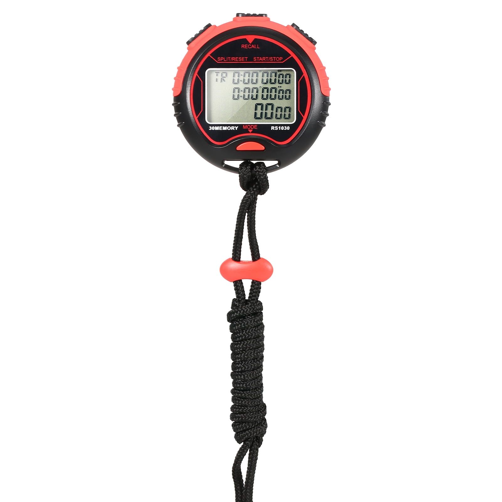 Stopwatch,Handheld Lcd Counter Professional Stopwatch Waterproof Lcd ...