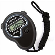 "OUTAD Digital Handheld LCD Sports Chronograph Timer Stopwatch, Black ...