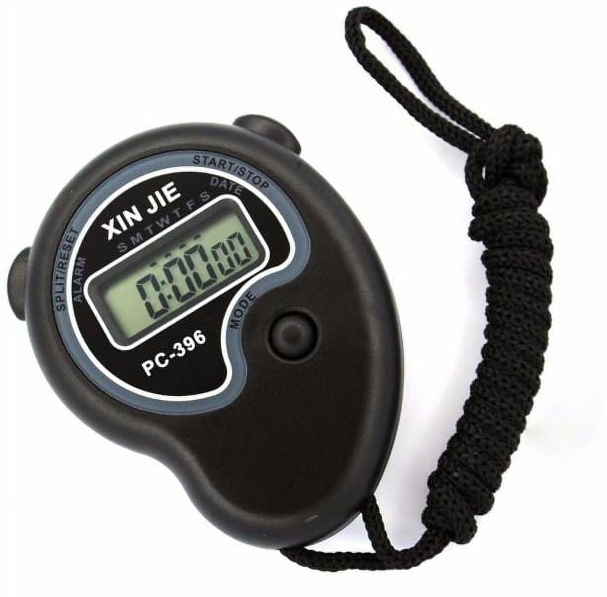 Stopwatch Stop Watch LCD Digital Professional Chronograph Timer Counter ...