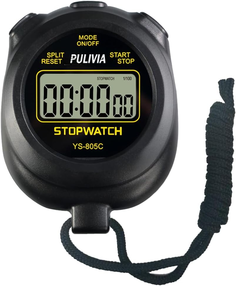 Stopwatch Timer with Countdown, Simple Operation Digital Stop Watch for ...