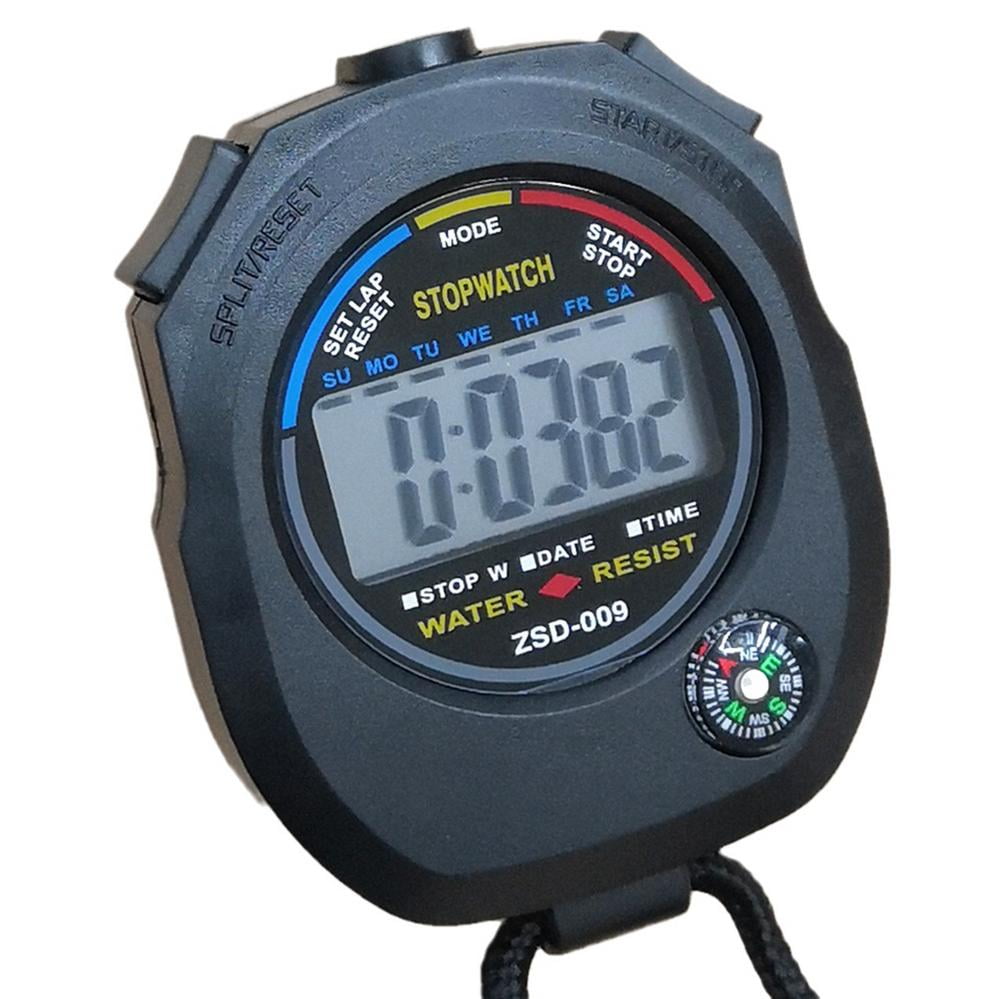 Stopwatchh Timer,Digital Sport stopwatchh Timer,Multifunctional Handheld Digital LCD Stopwatch ...