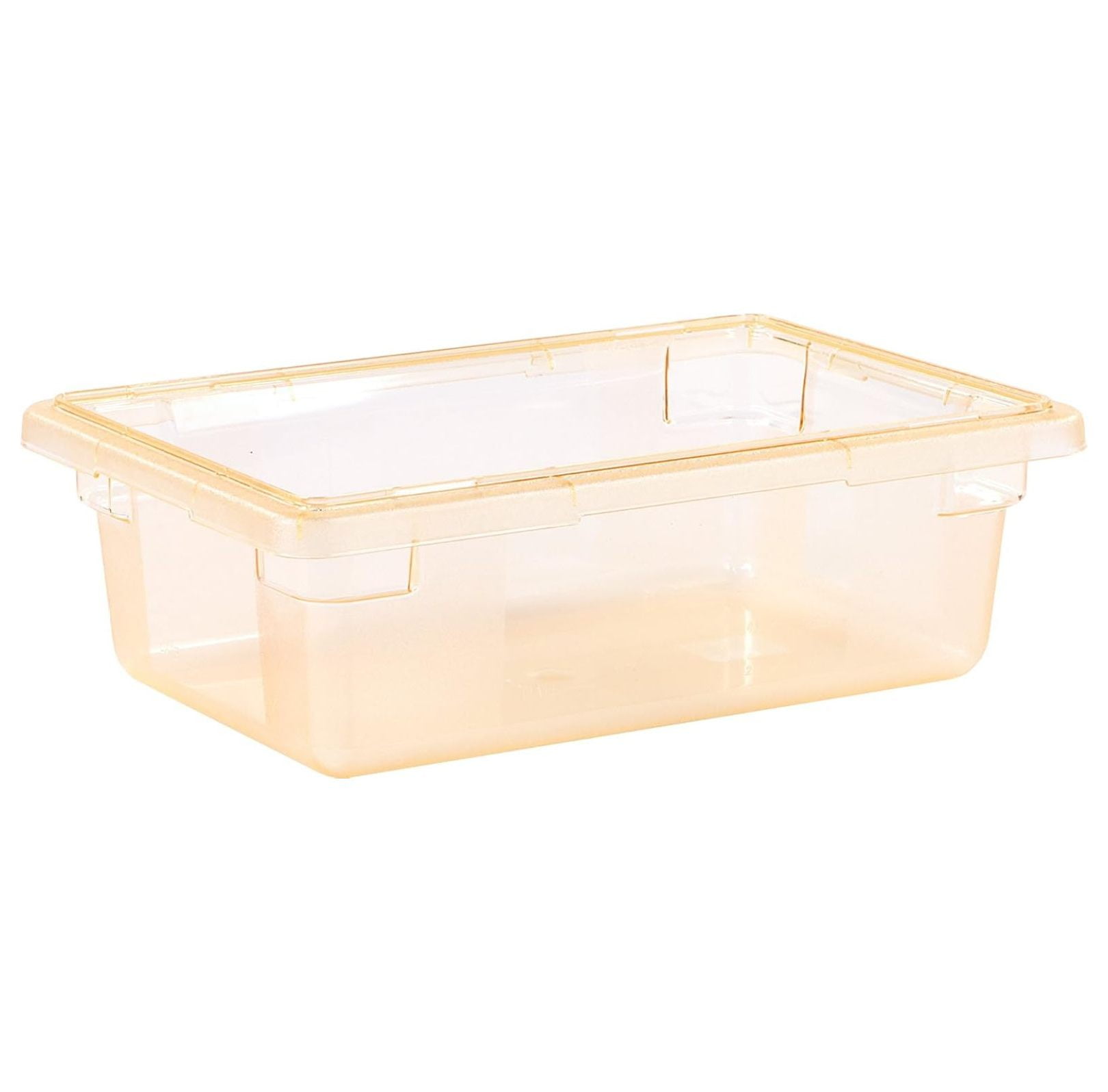 StorPlus 10611C22 3.5 Gallon Color-Coded Box 18" x 12" x 6" - Yellow ...