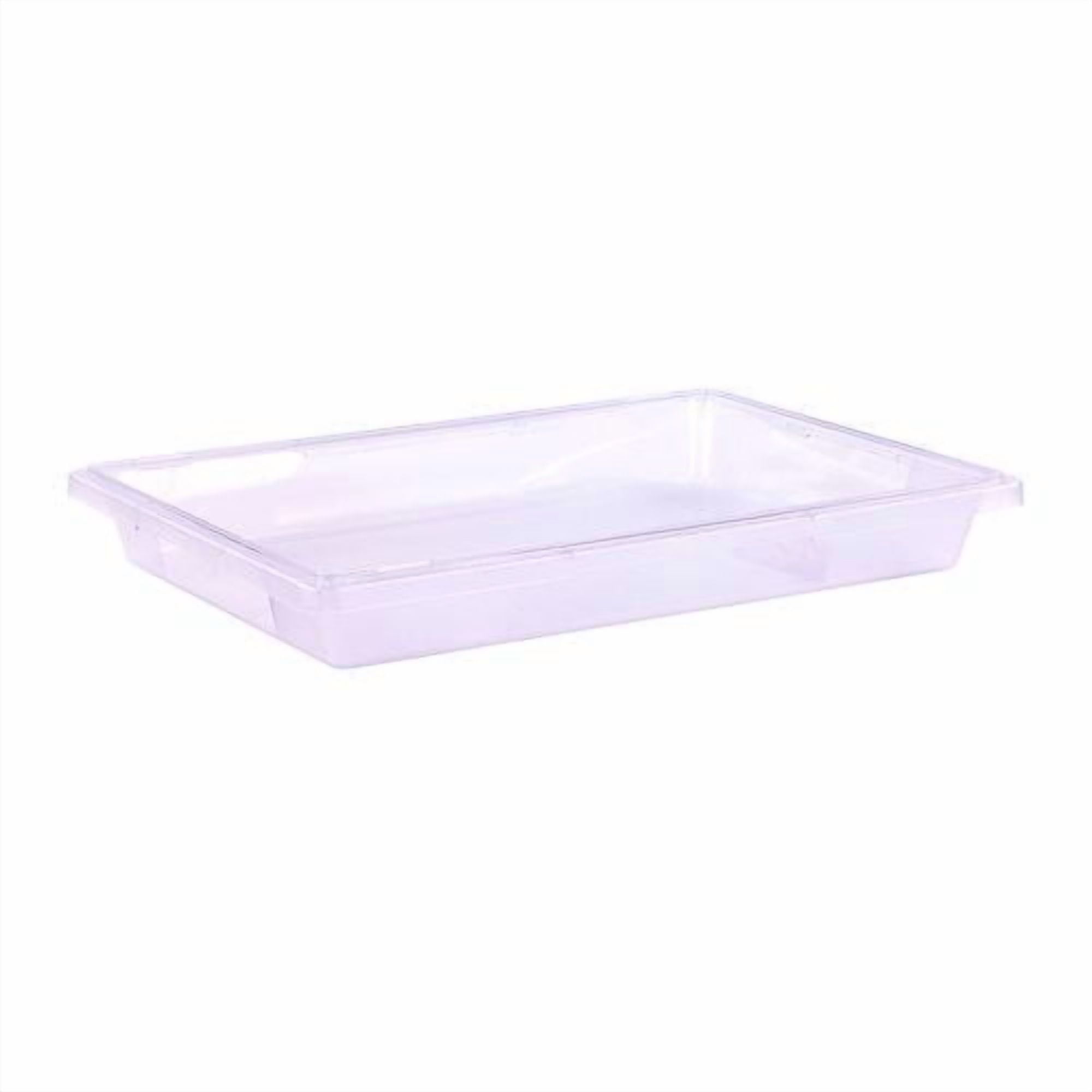 StorPlus Polycarbonate Food Storage Container, 5 gal, 18 x 26 x 3.5 ...