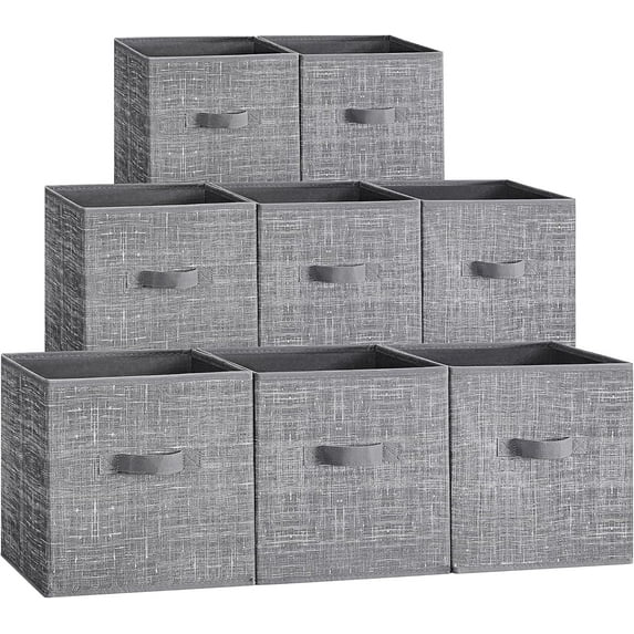 Stora Cubes, 10.2 x 11 Inches Non-Woven Fabric Bins with Double Handles ...