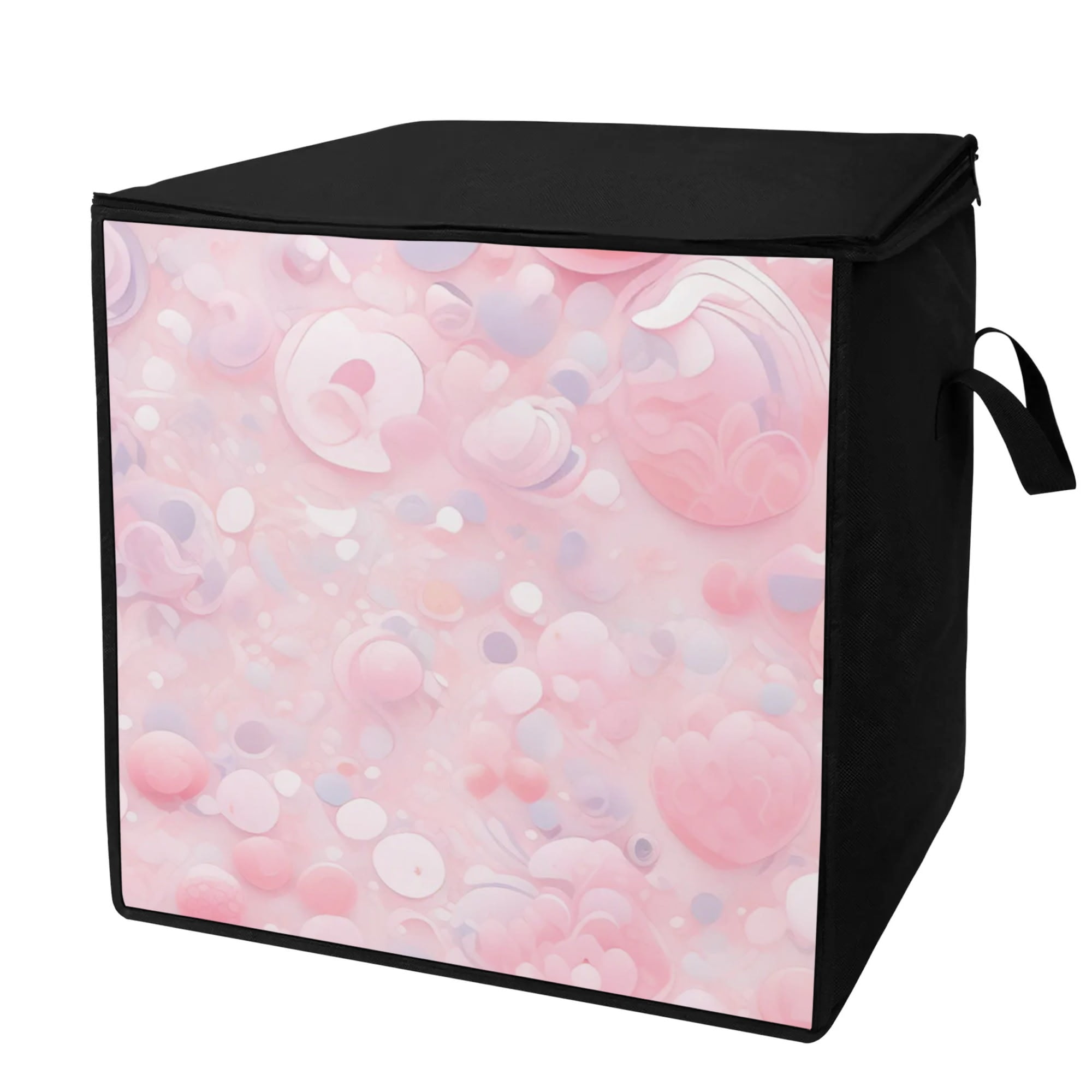 Storage Bag Folding Large Storage Pattern style Storage Box Dustproof ...
