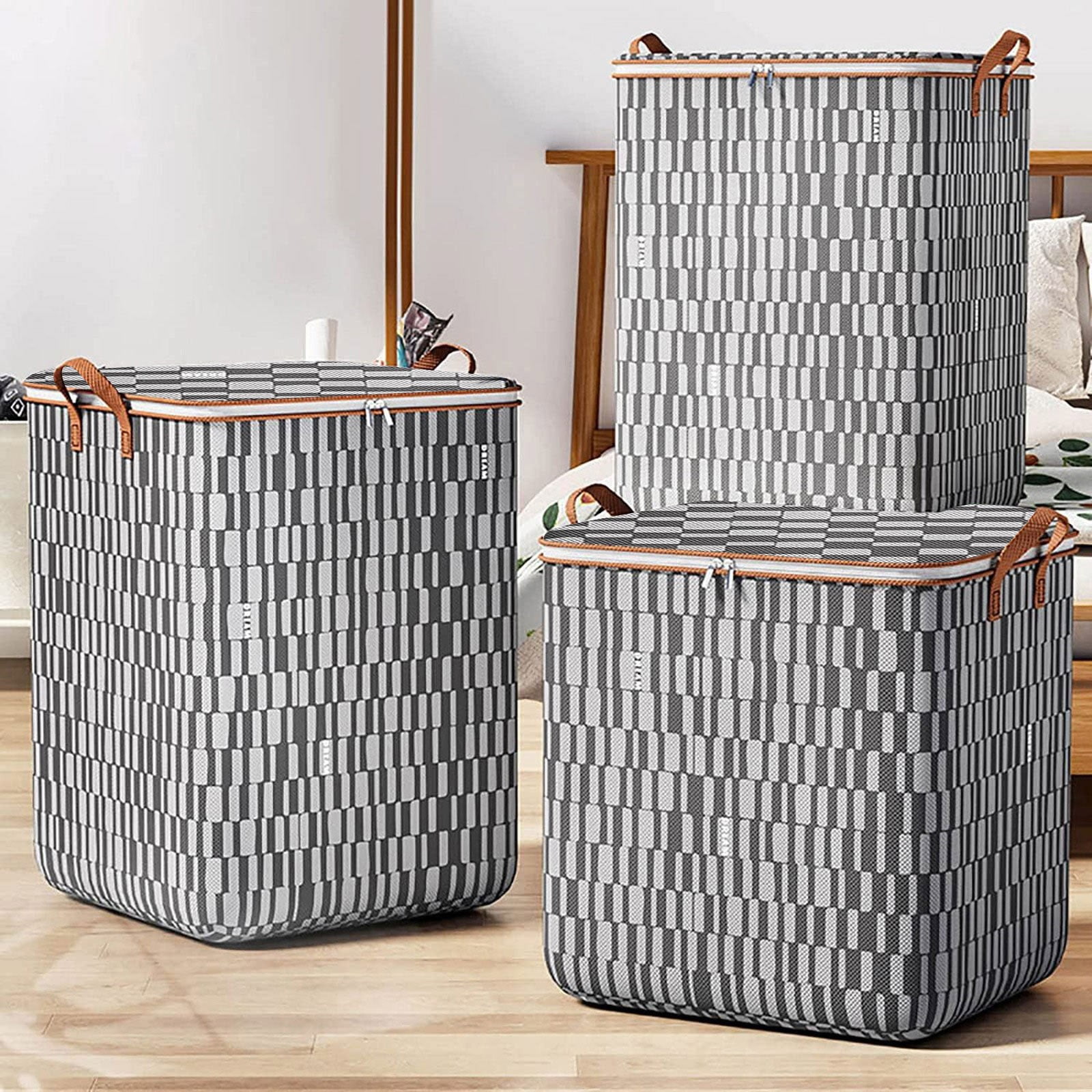 Storage Bag Large Capacity Folding Clothes Portable Wardrobe Sorting ...