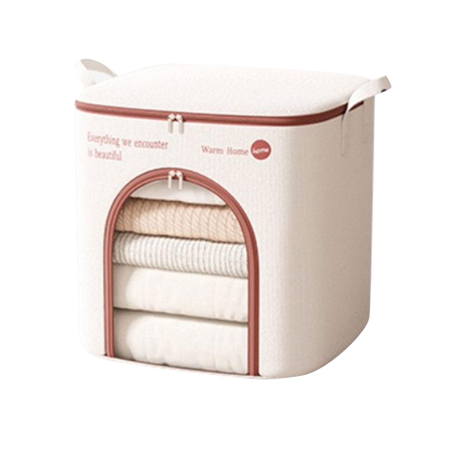 Storage Bag With Large Capacity Zipper Closure Ningbo Proof Cotton And ...