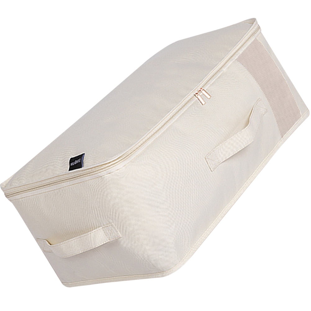 Storage Bag Storage Bins Foldable Clothes Organizer Quilts Bag Zipper ...