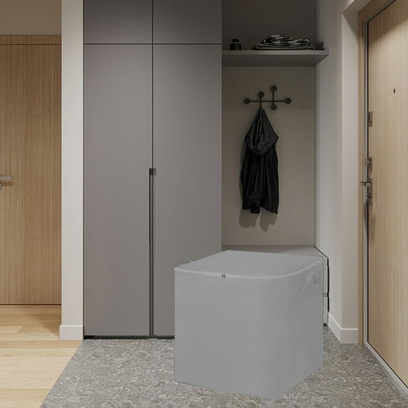 Storage Bags, Heavy Duty Reusable Totes, Reinforced Handles Double ...