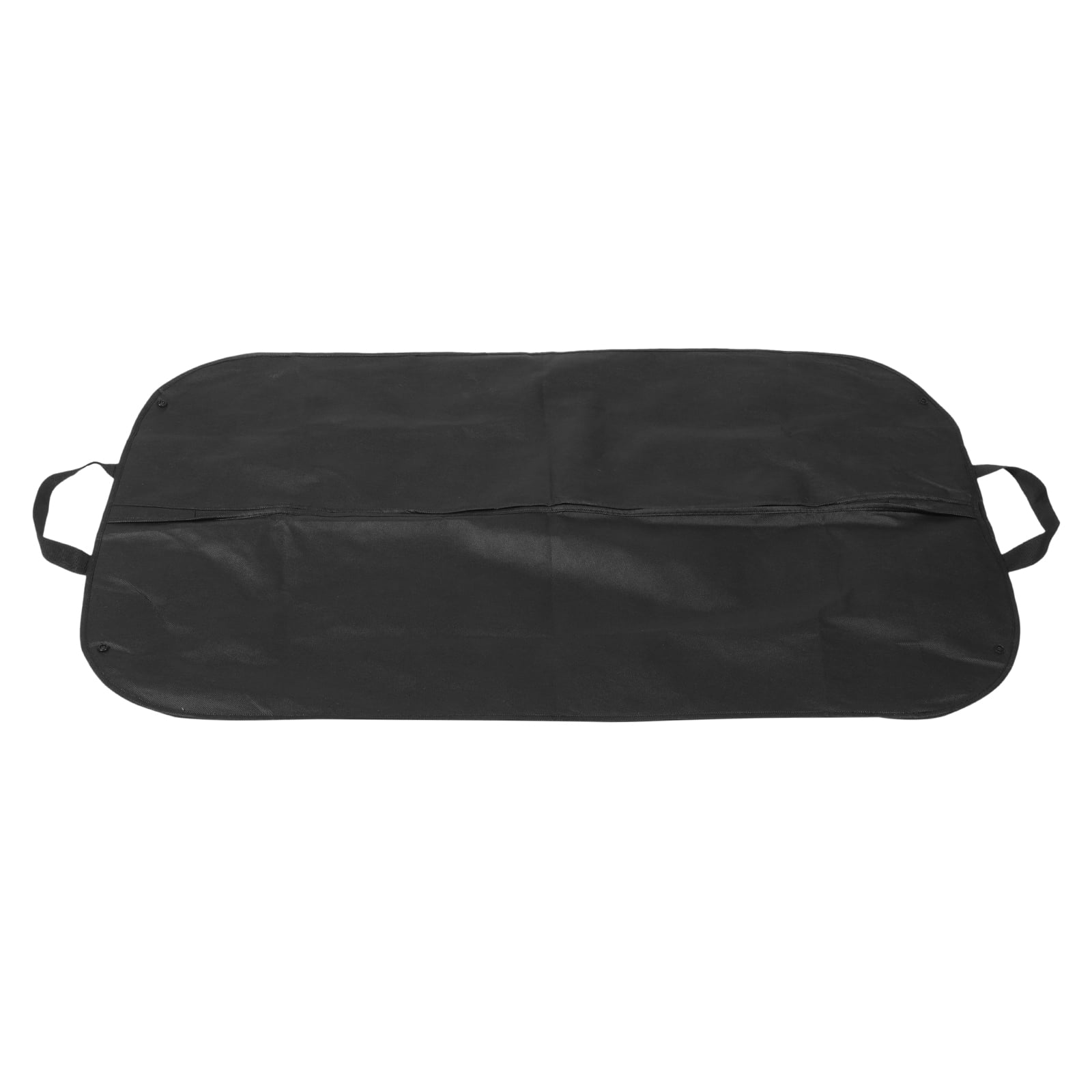Black Nonwovens Garment Bag for Storage and Travel 62x39.37 Inches ...