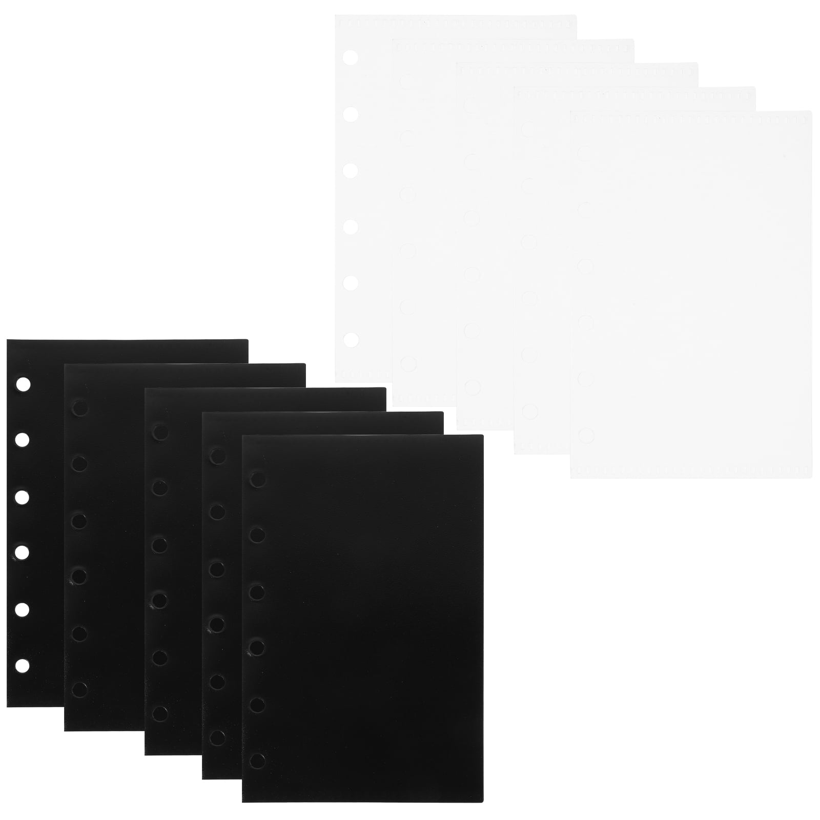 STRANDCHIC Folder Binder Binder Pockets Black 10 Sheets per Set Back to ...