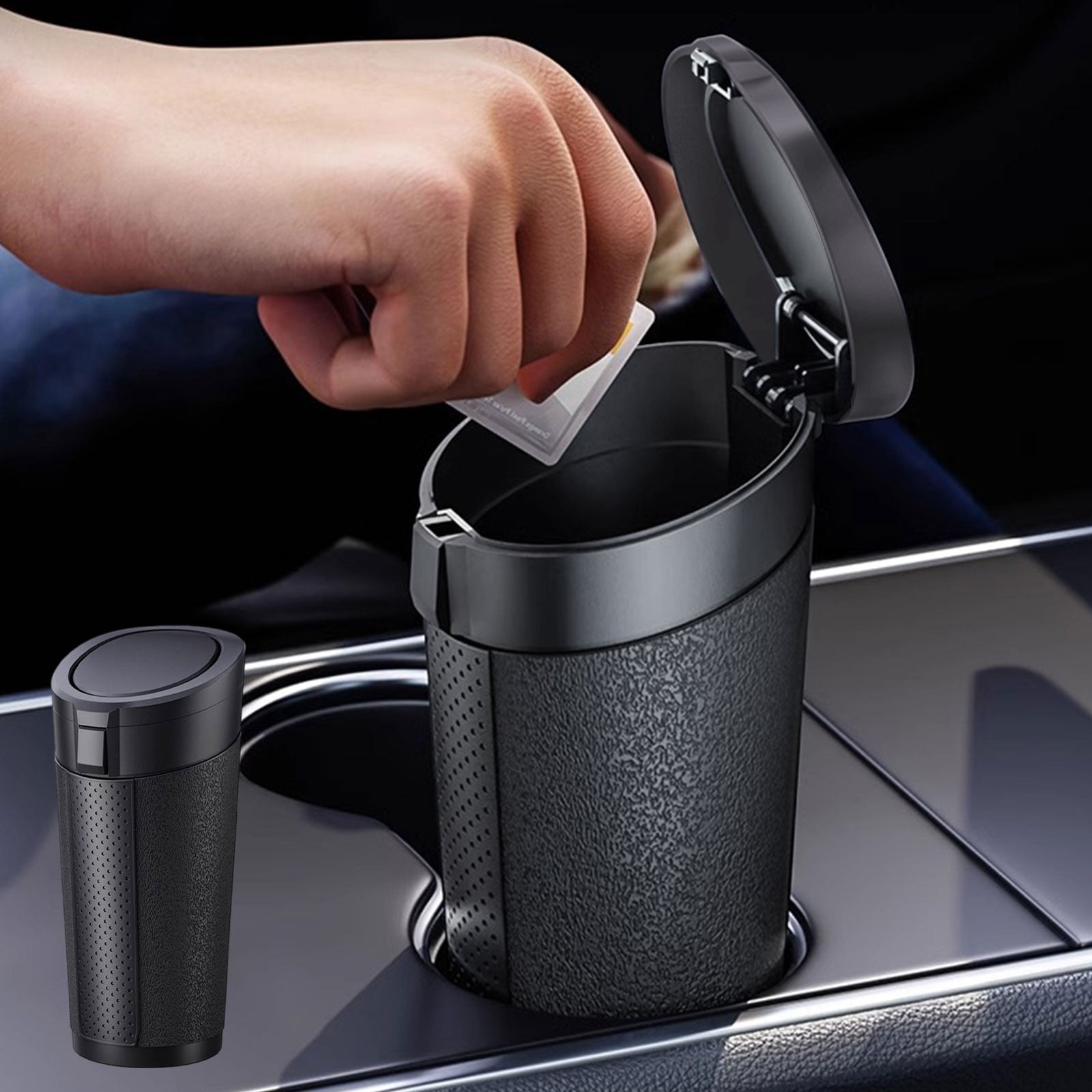 Storage Bags,Organization Storage Containers Car Mounted Garbage Bin ...