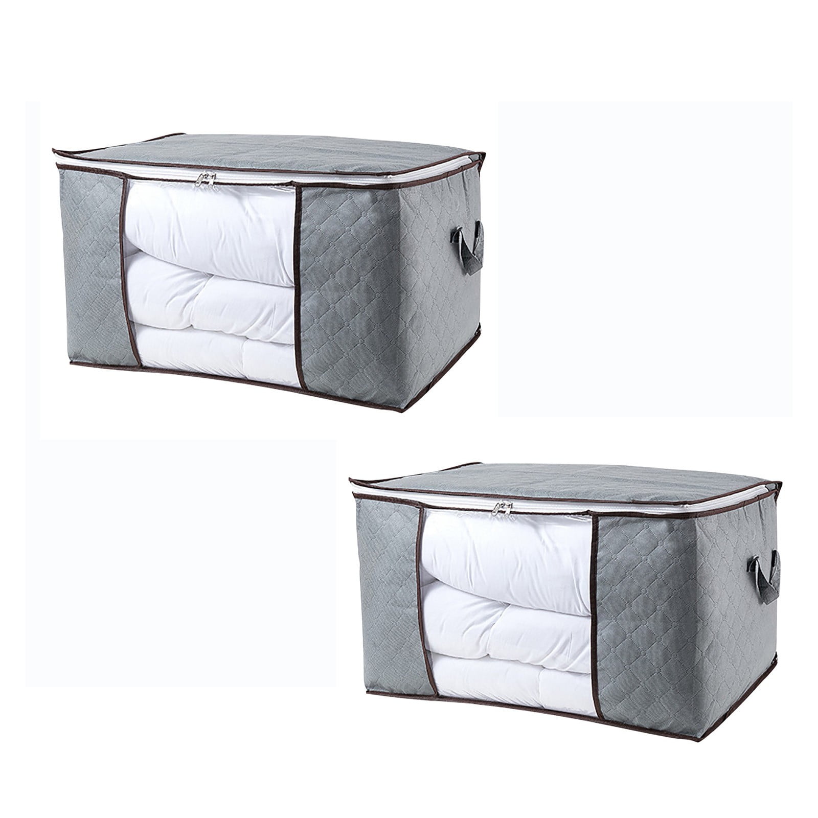 Storage Bags Oversized 90L 2 Pieces, Heavy Duty Large Capacity Clothes ...