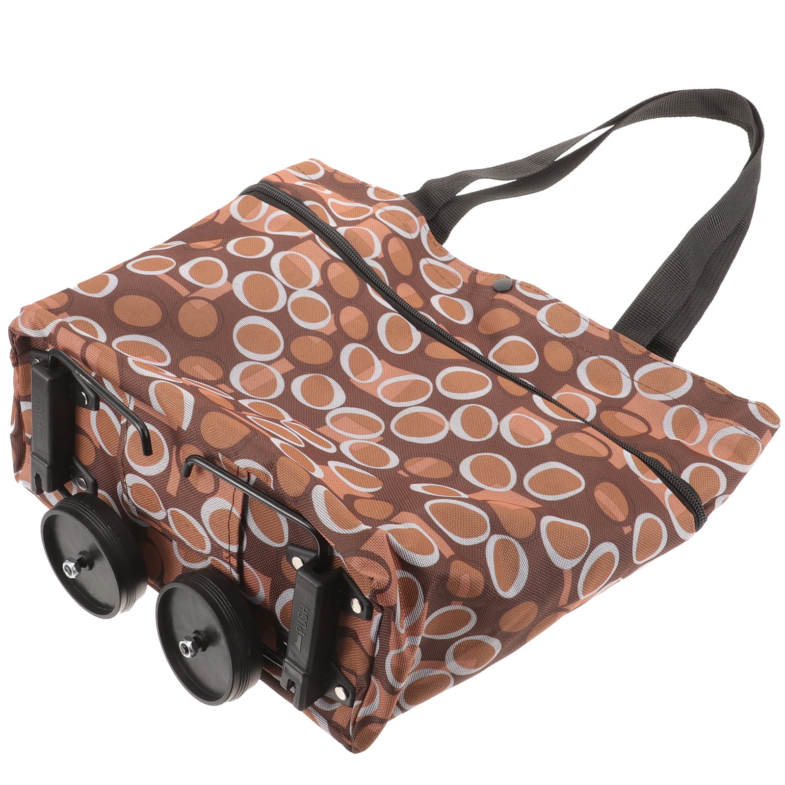 Storage Bags Wagons Carts Foldable Tot Bag Shopping Trolley Bag Large ...