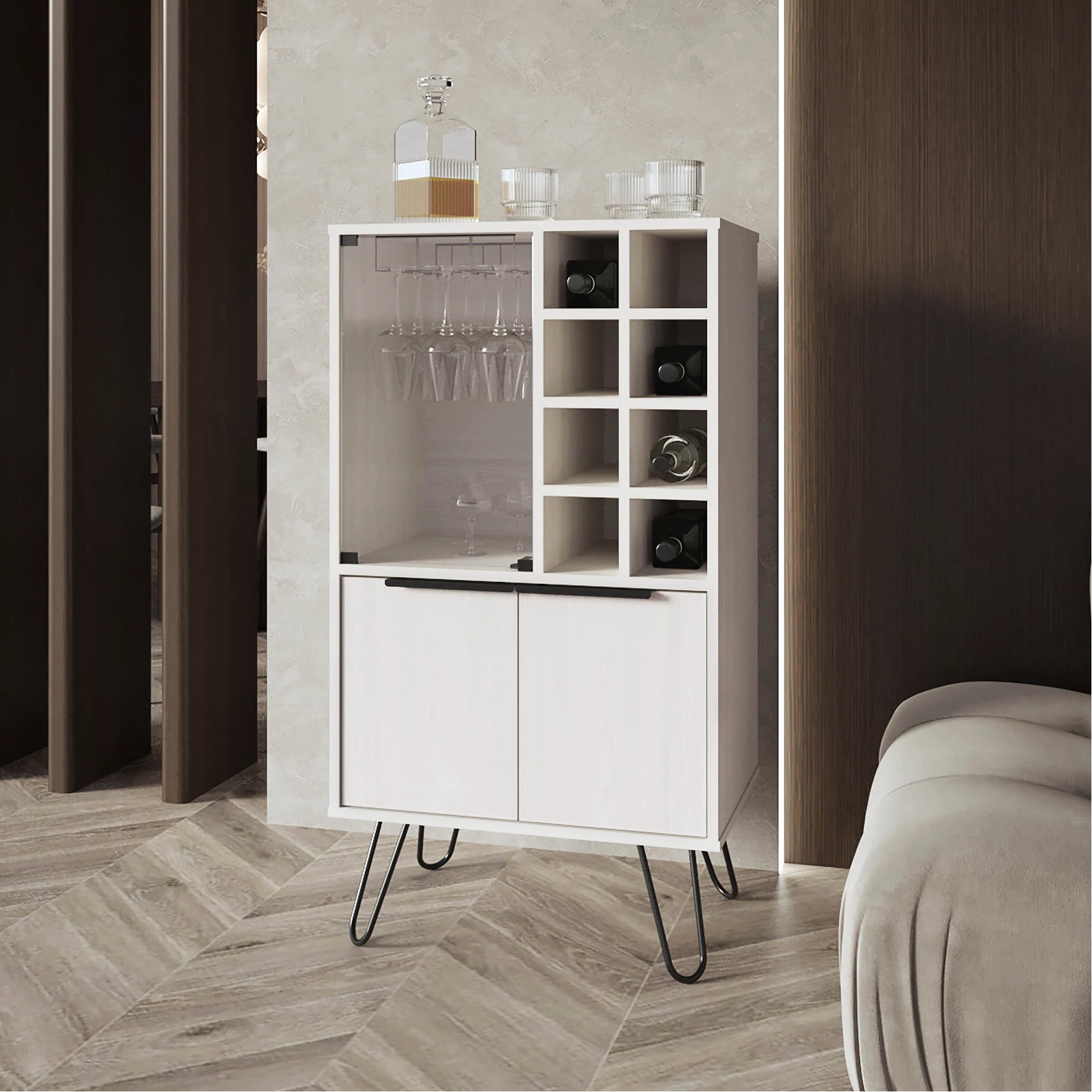 Storage Bar Cabinet+Hold Bar Accessories”-“Bar Tool Storage/Accessory ...