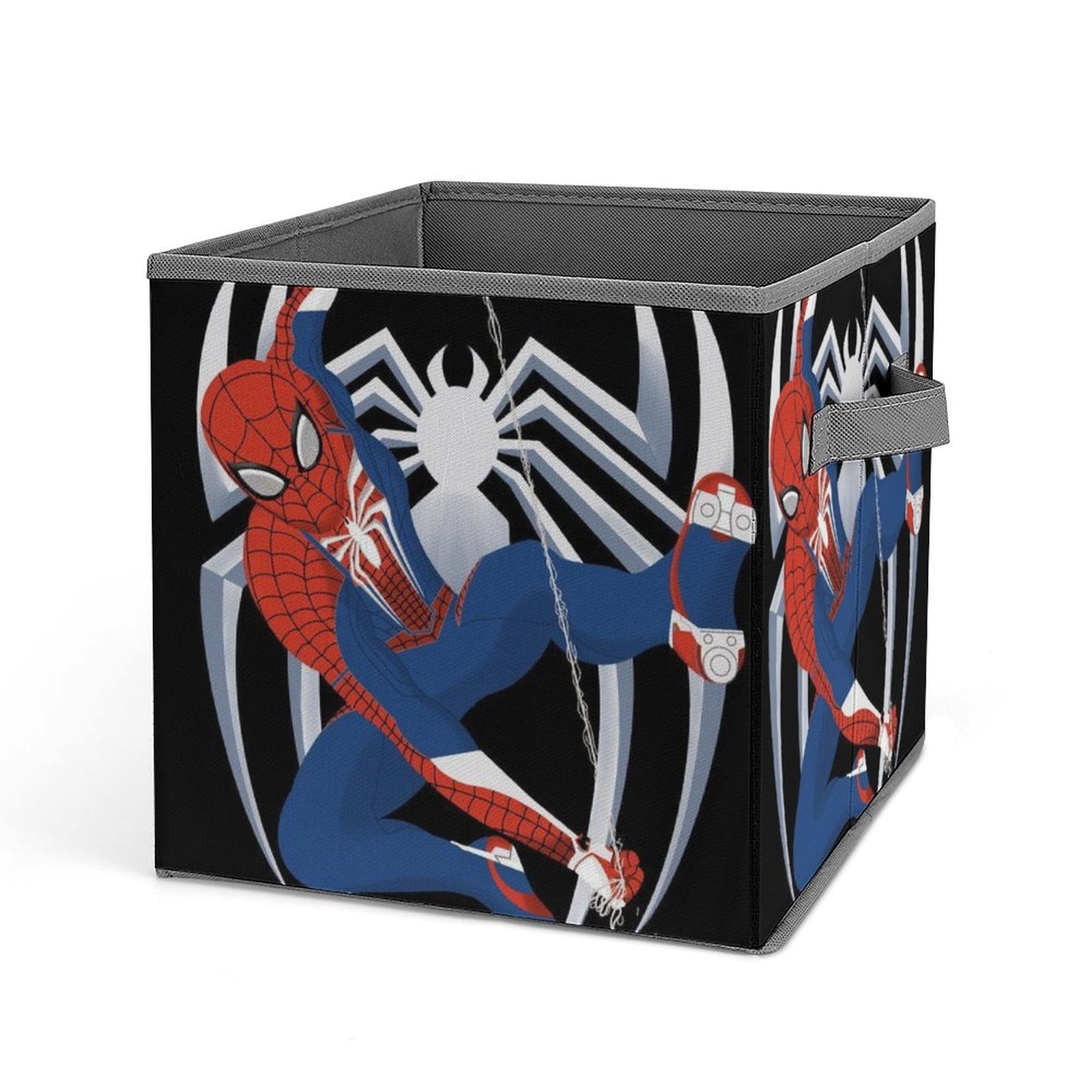 Storage Basket Cartoon Spider Man Closet Storage Bin Cube Organizer ...