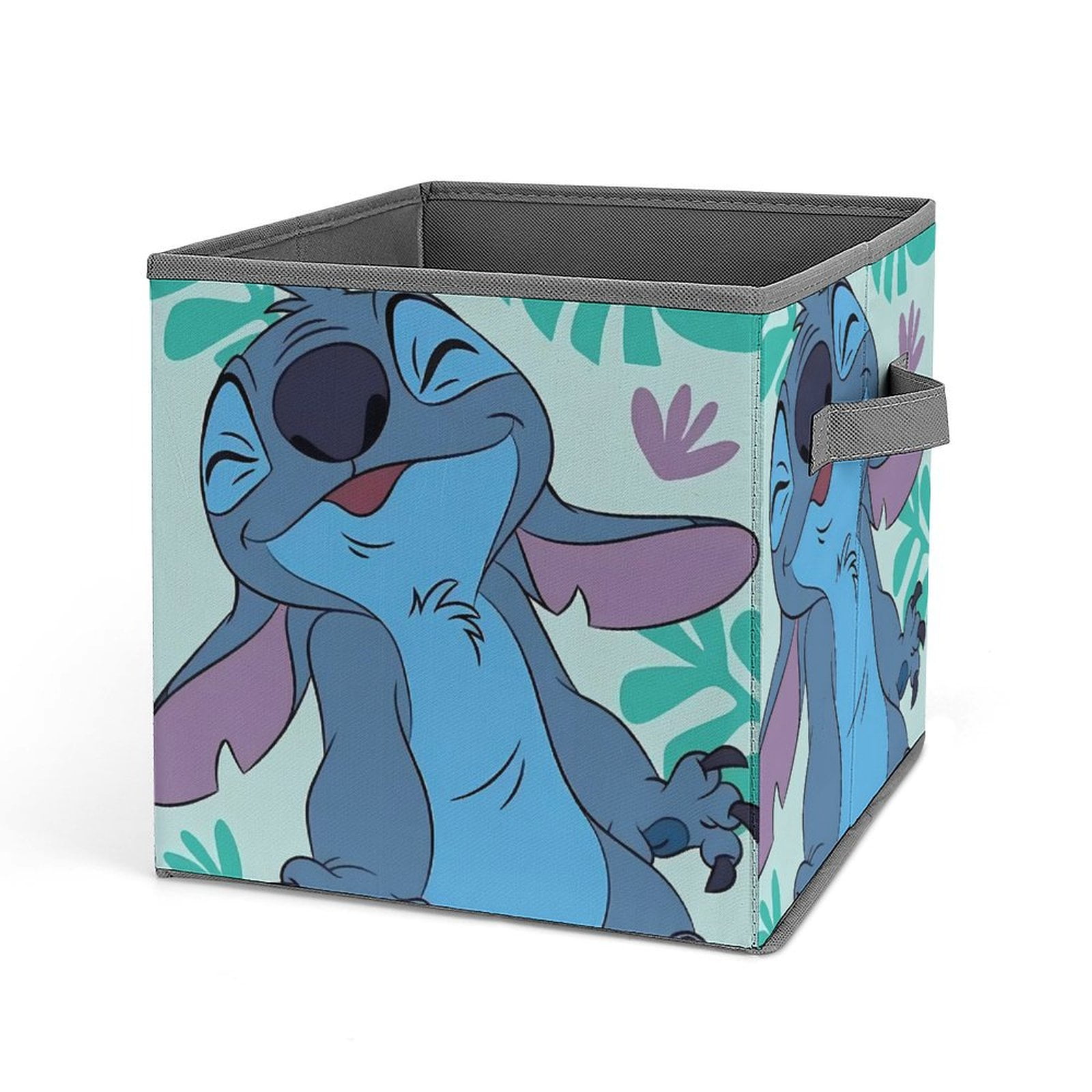 Storage Basket Cartoon Stitch Closet Storage Bin Cube Organizer Baskets ...