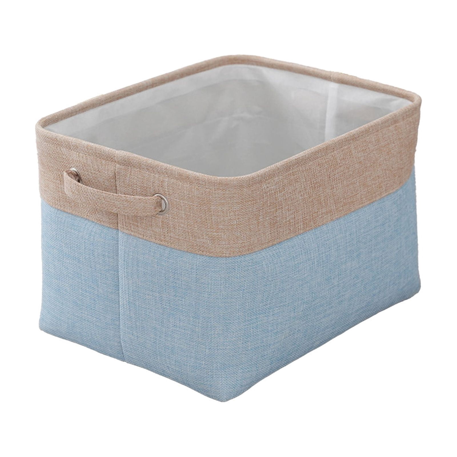Storage Baskets Fabric Collapsible Organizer Bins For Clothes Toys ...