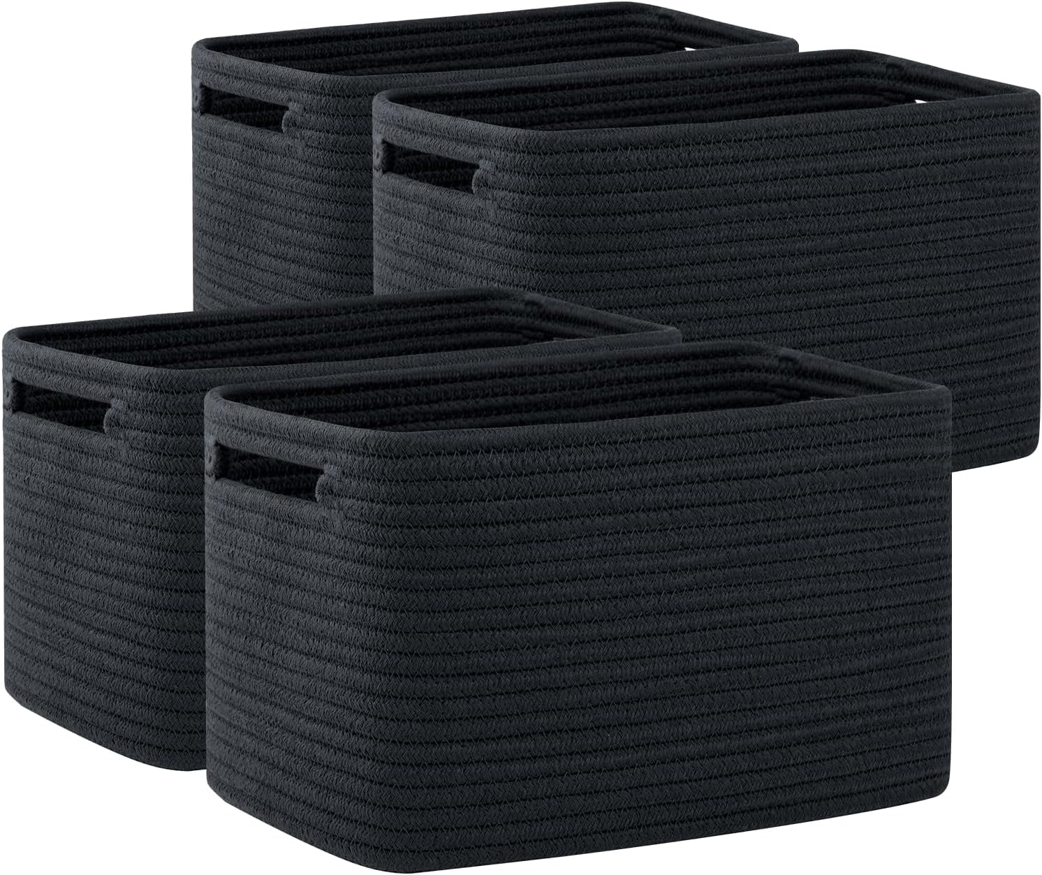 Storage Baskets for Organizing, Cube Storage Bins for Shelves ...