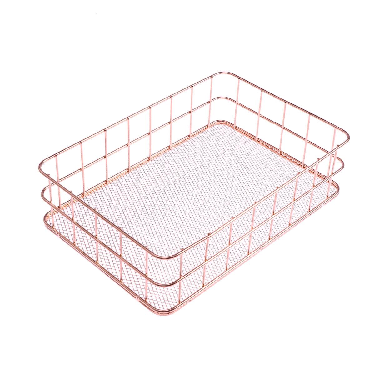 Storage Wire Tray Mesh Desktop Organizer Kitchen of Cabinet Iron Metal ...